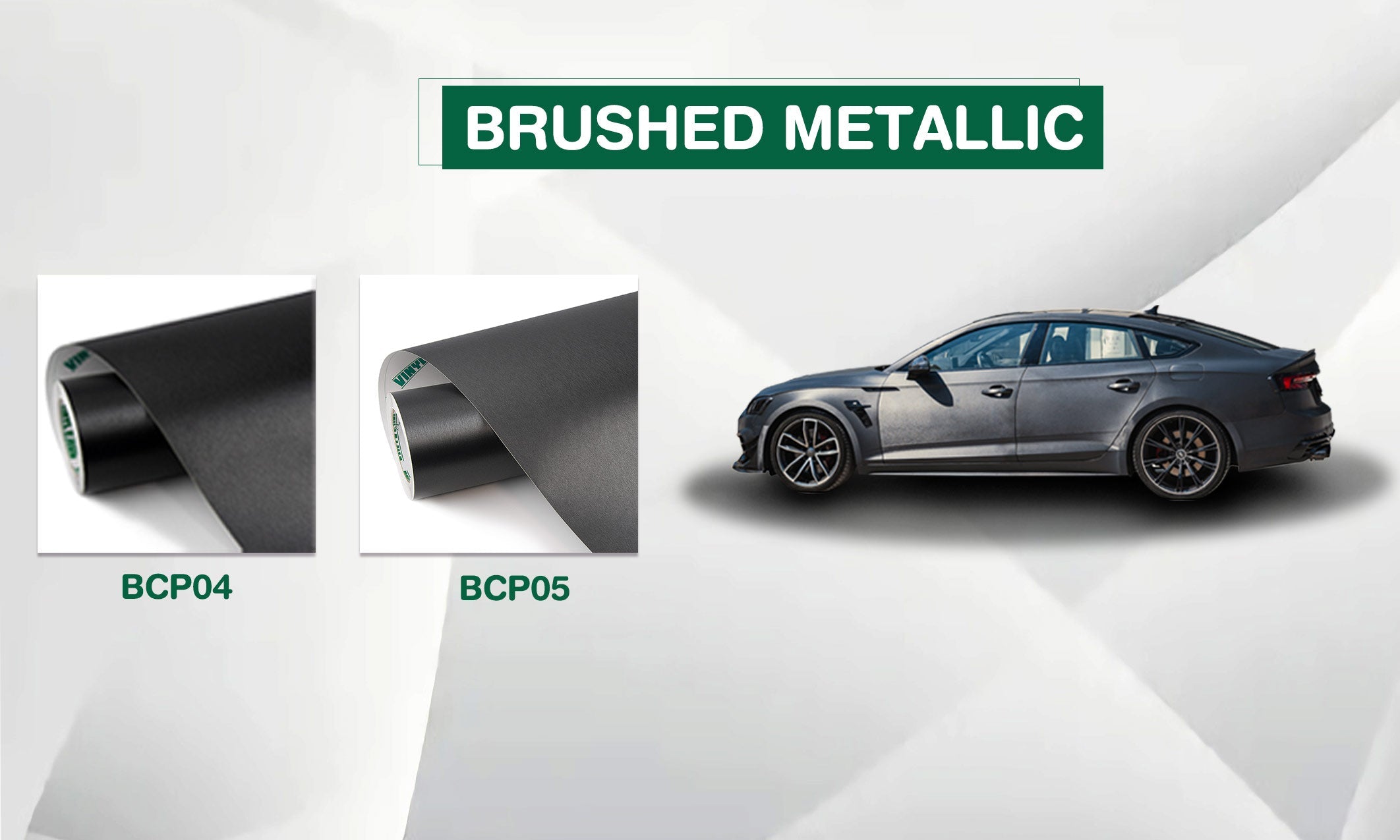 Brushed Metallic Vinyl Wraps – vinylfrogwrap