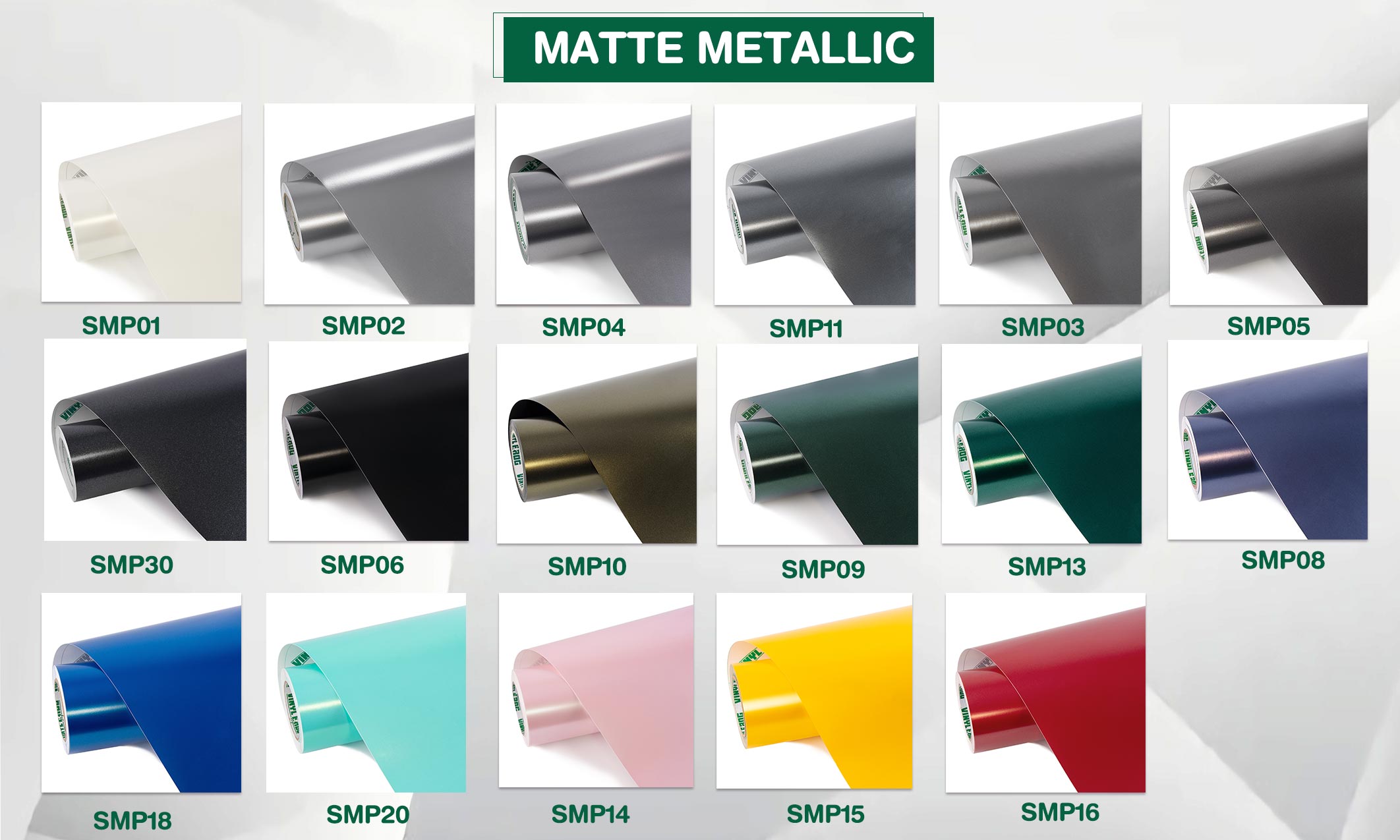 Matte Metallic Vinyl Wraps – vinylfrogwrap